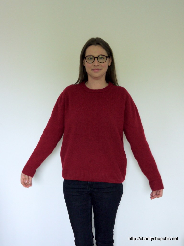 Red Jumper Redux | Charity Shop Chic